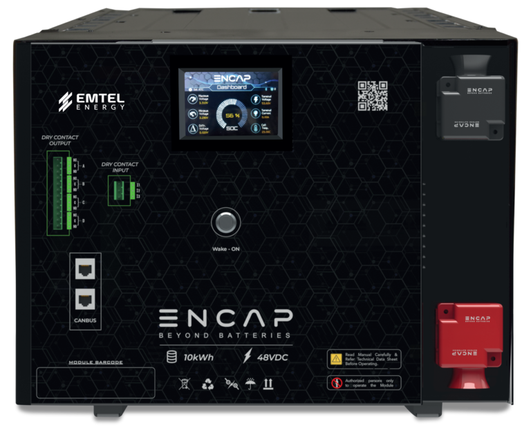 ENCAP 10kWh 48V Module by Enercap | Emtel Energy