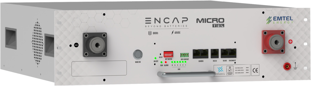 ENCAP Supercapacitor Electrostatic Energy Storage